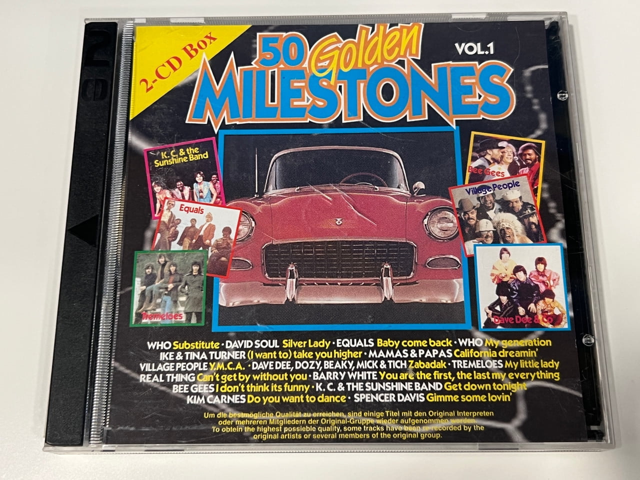 50 Golden Milestones: Iconic Hits from the 60s and 70s | 2 x CD ...