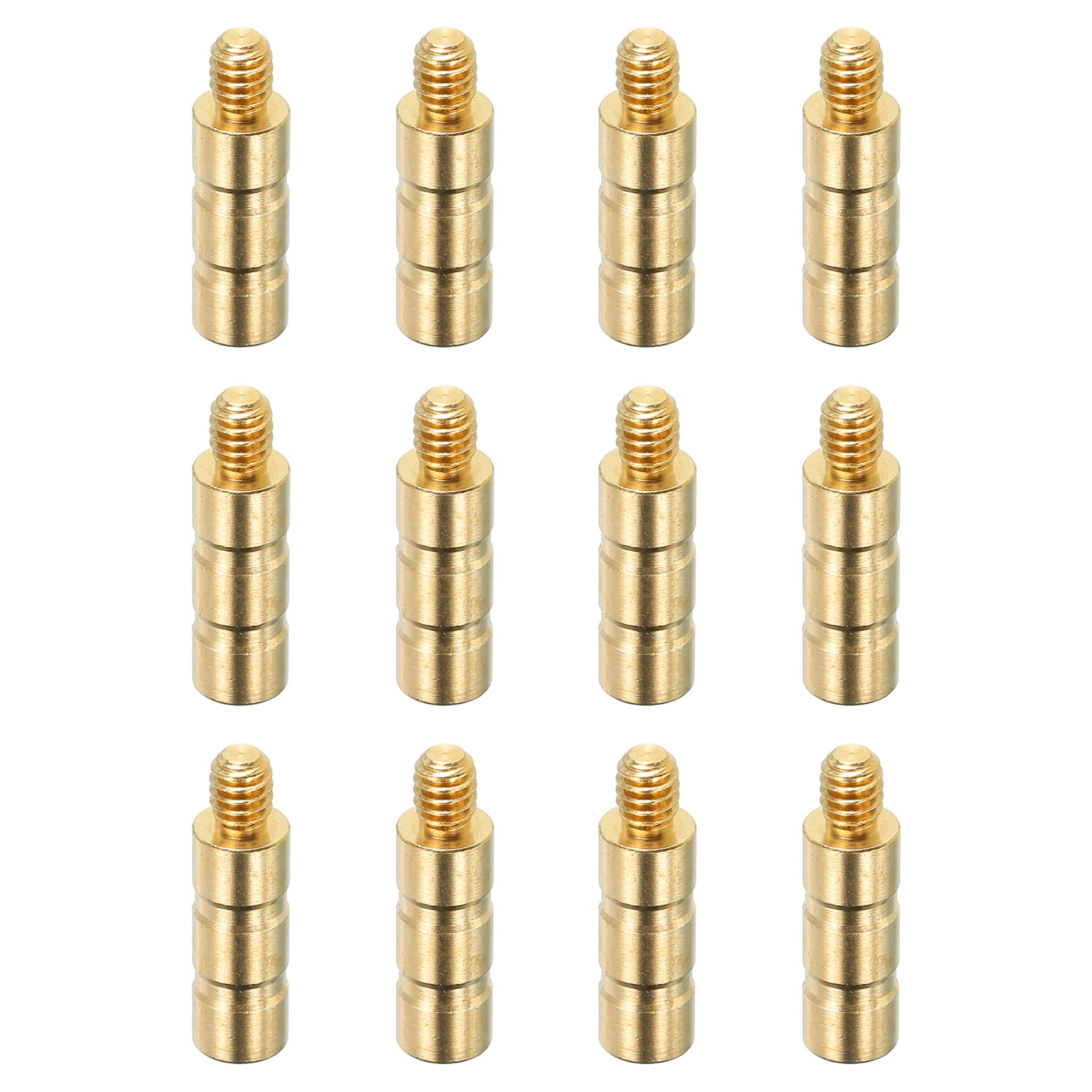 50 Grain Archery Arrow Insert, 16 Packs Insert Screw Copper Brass Arrow ...