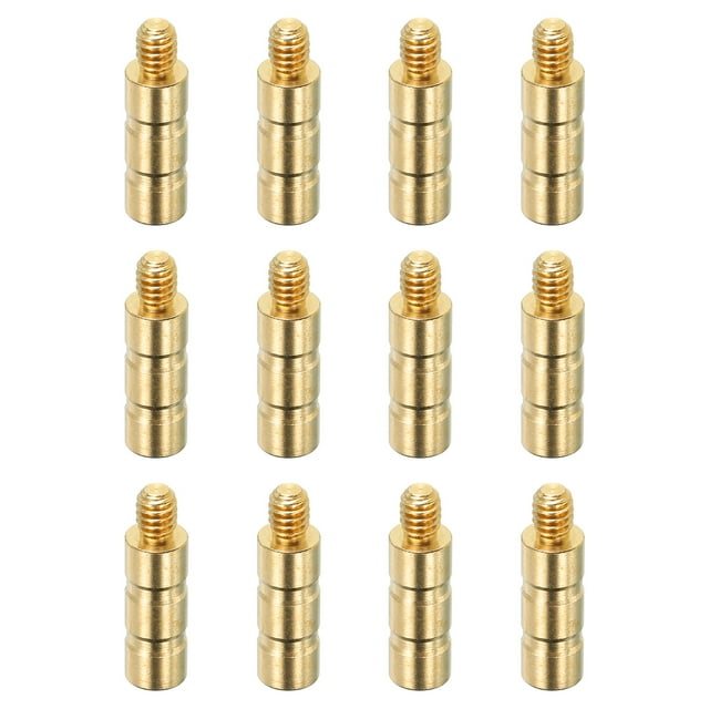 50 Grain Archery Arrow Insert, 16 Packs Insert Screw Copper Brass Arrow ...