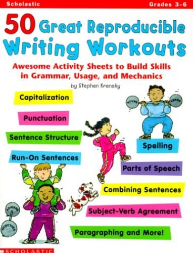 Pre-Owned 50 Great Reproducible Writing Workouts: Awesome Activity ...