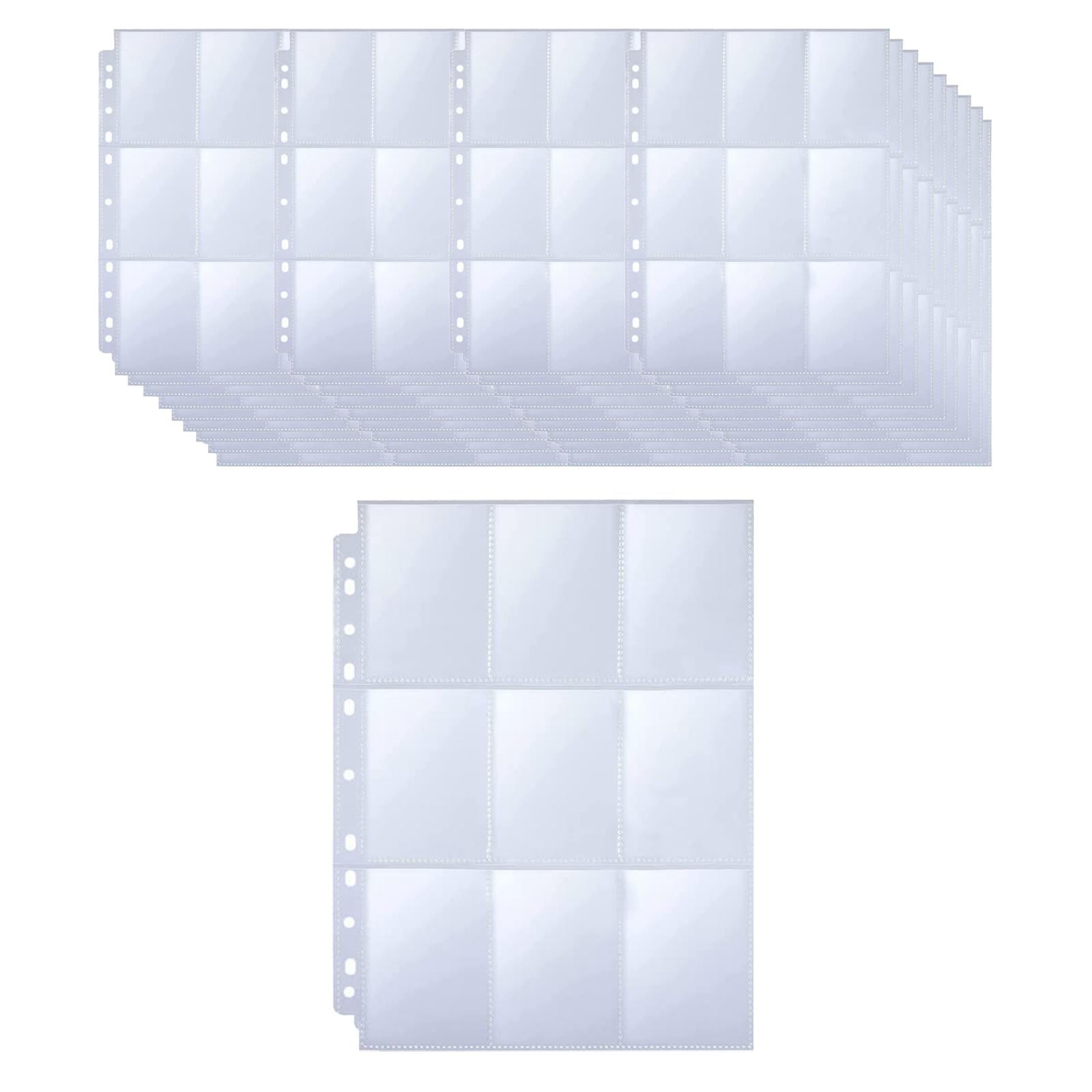 50 Guard Sleeves ,High Capacity Clear Pocket Card Protectors Activity ...