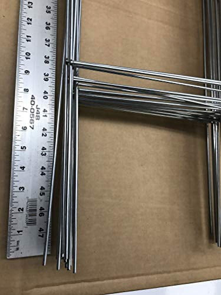 50 Heavy Duty Metal Stake 30 inch Double H-Frame Wire Stakes - Yard ...