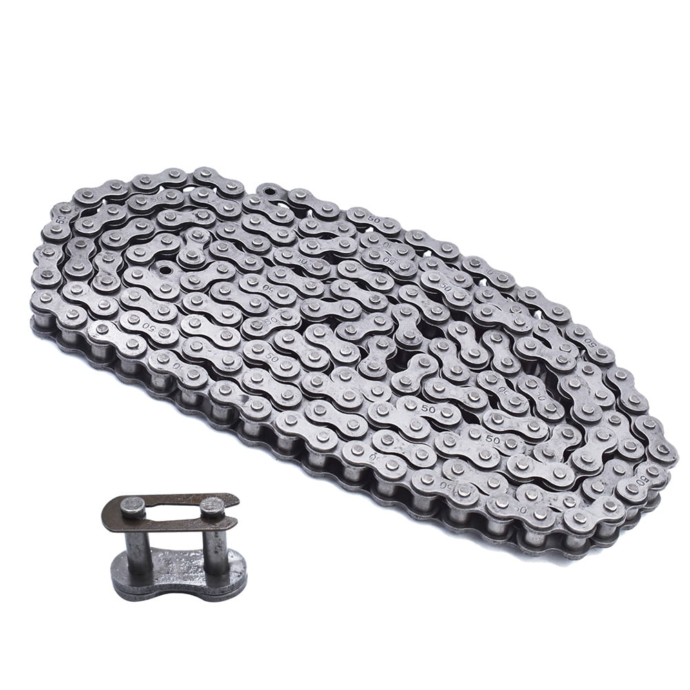 #50 Heavy Roller Chain 10 Feet with 1 Connecting Link - Walmart.com