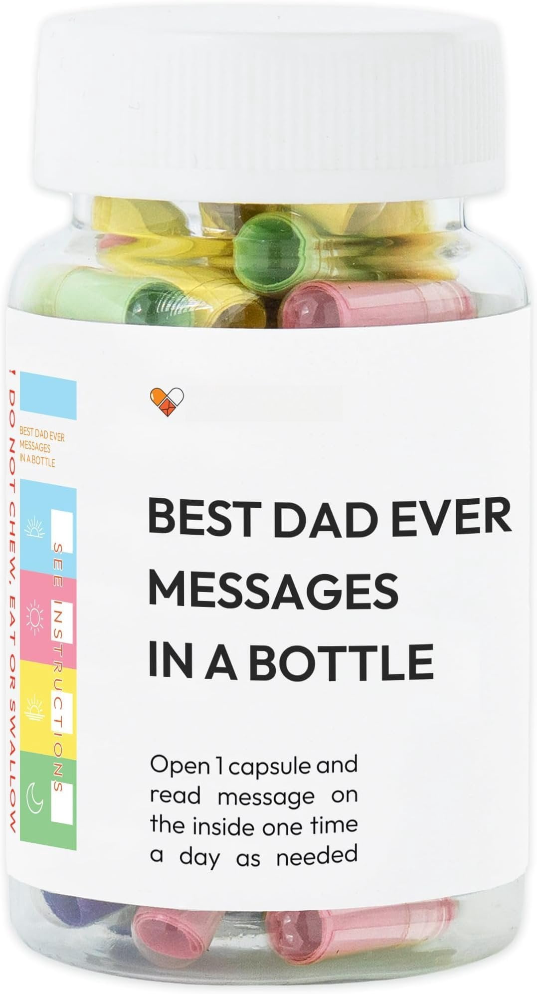50 What I Love About You Dad Pre-Written Messages in a Bottle to Dad ...