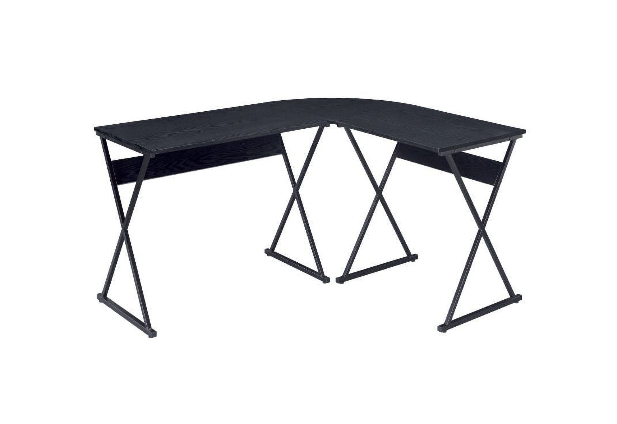 50 Inch L-shaped Computer Desk with Large Tabletop Space, Home Office ...