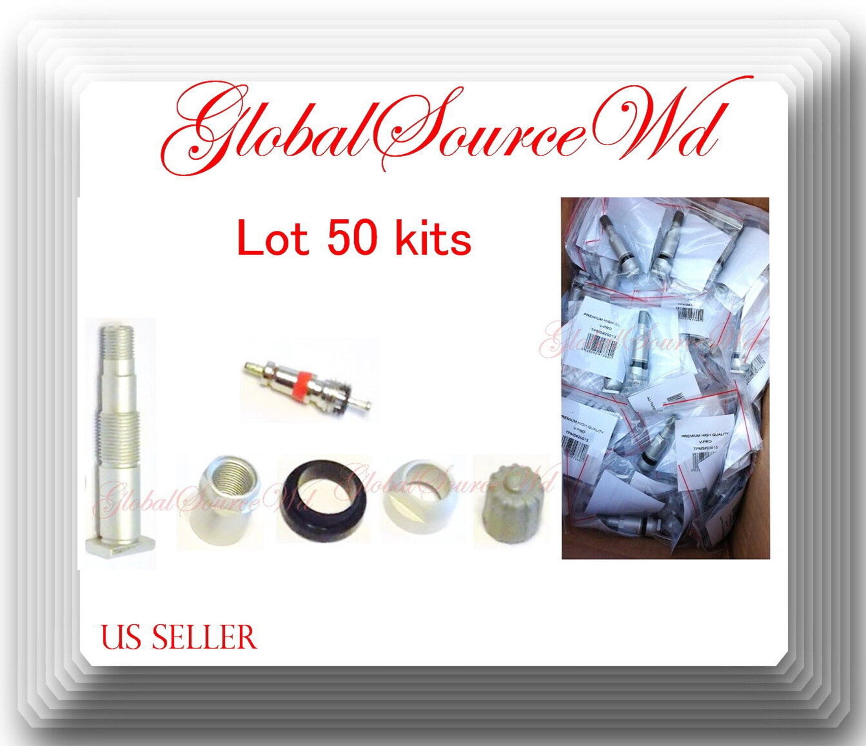 50 Kits Complete Service Kit forTire Pressure Monitoring System (TPMS ...