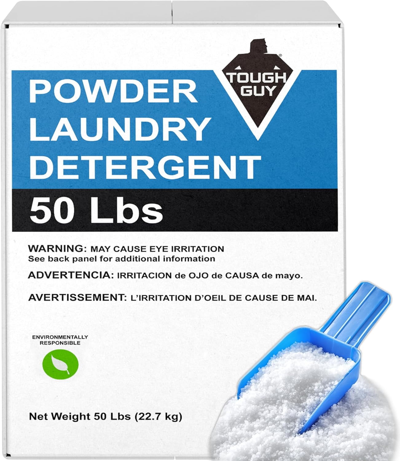 (50 LBs) - Laundry Detergent Powder, for Home and Commercial Use ...