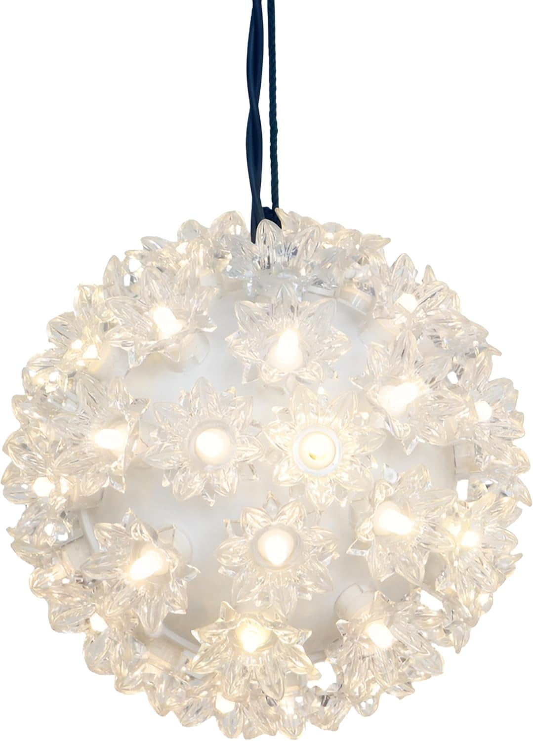 50 LED Warm White Twinkle Starlight Sphere Lights, Commercial Grade ...