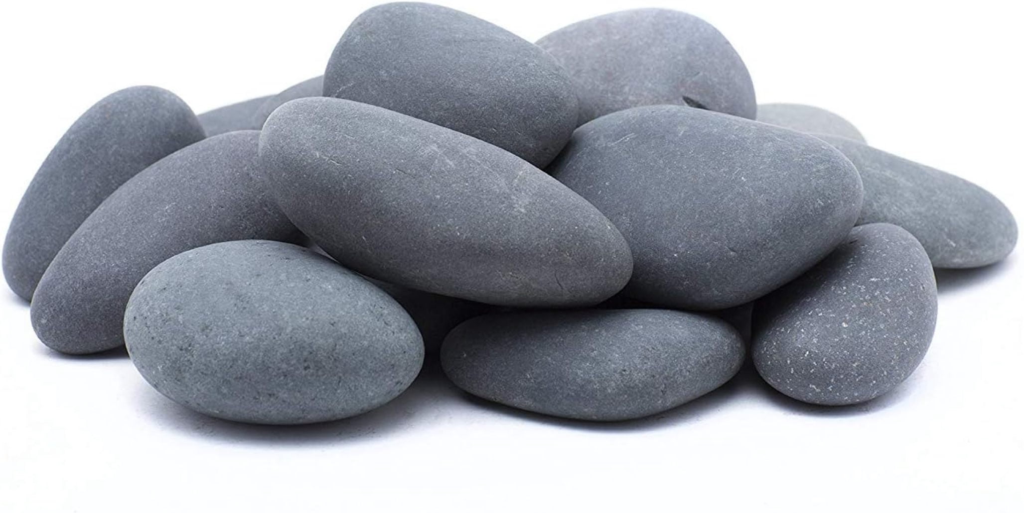 50 Lb. Premium Large Mexican Beach Pebbles 3-5 inches, Decor, Garden ...