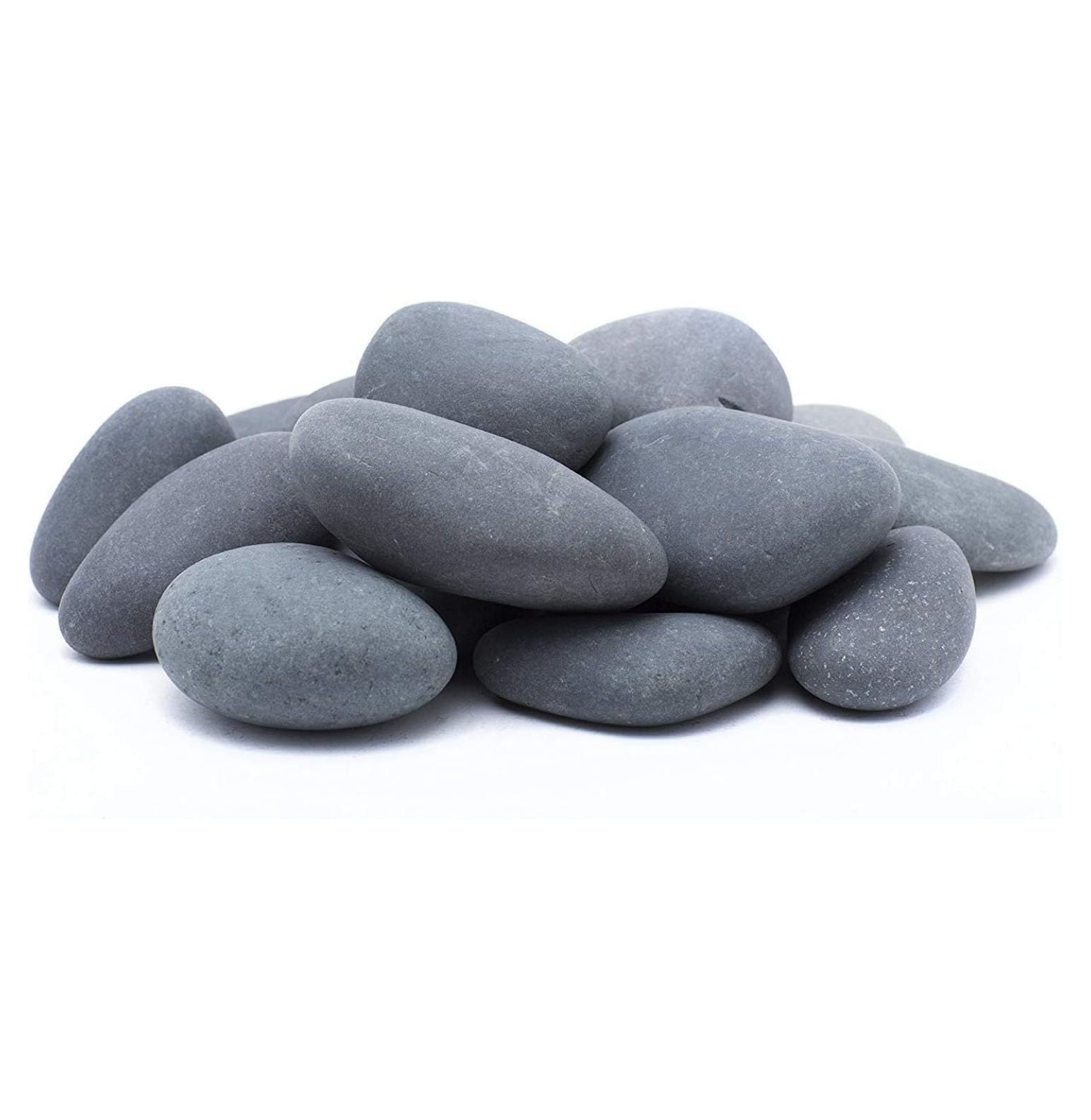 50 Lb. Premium Large Mexican Beach Pebbles 3-5 inches, Decor, Garden ...