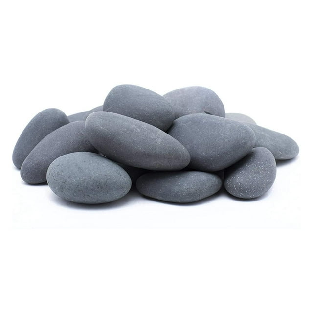 50 Lb. Premium Large Mexican Beach Pebbles 3-5 inches, Decor, Garden ...