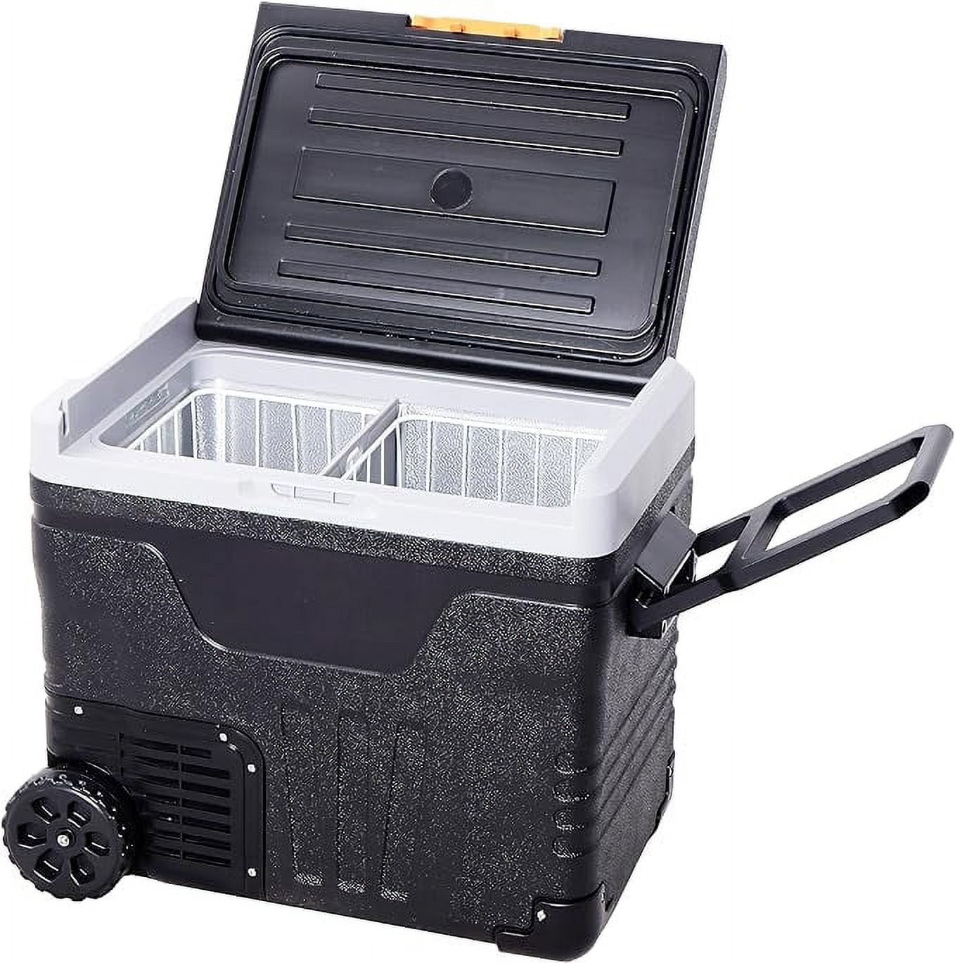 50 Liter (53 Quart) Portable Freezer with Wheels Compressor ...