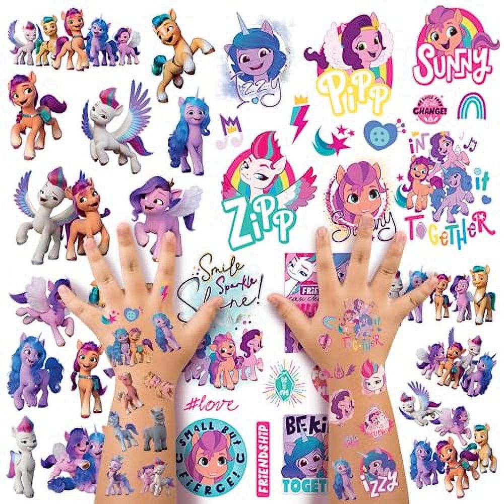 50 My Little Pony Tattoos For Kids Girls - Temporary My Little Pony ...