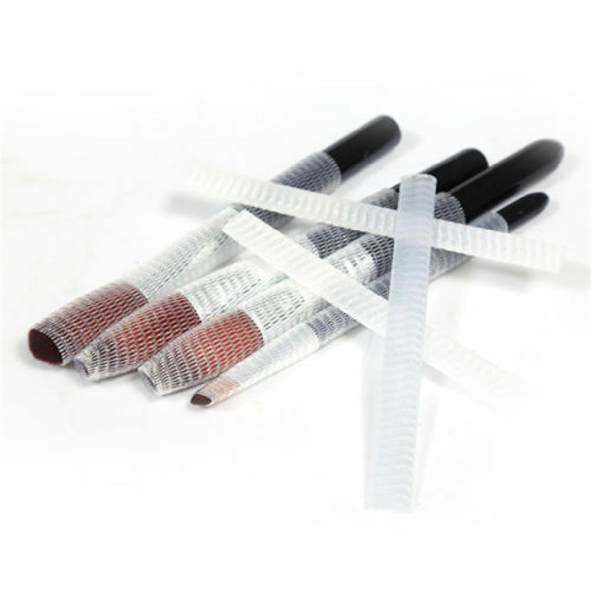 50* Makeup Brush Mesh Cover Cosmetic Brush Guards - Walmart.com