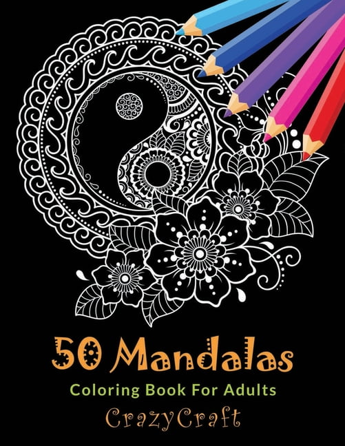 50 Mandalas Coloring Book For Adults: Inspire Creativity, Stress Relief ...