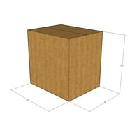 COASTWIDE Office Moving Shipping Boxes 20x20x12 Inches, 32 ECT Brown ...