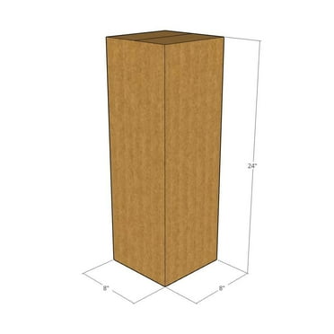 Box Partners Flat Corrugated Boxes 13" x 10" x 2" Kraft 25/Bundle 13102 ...