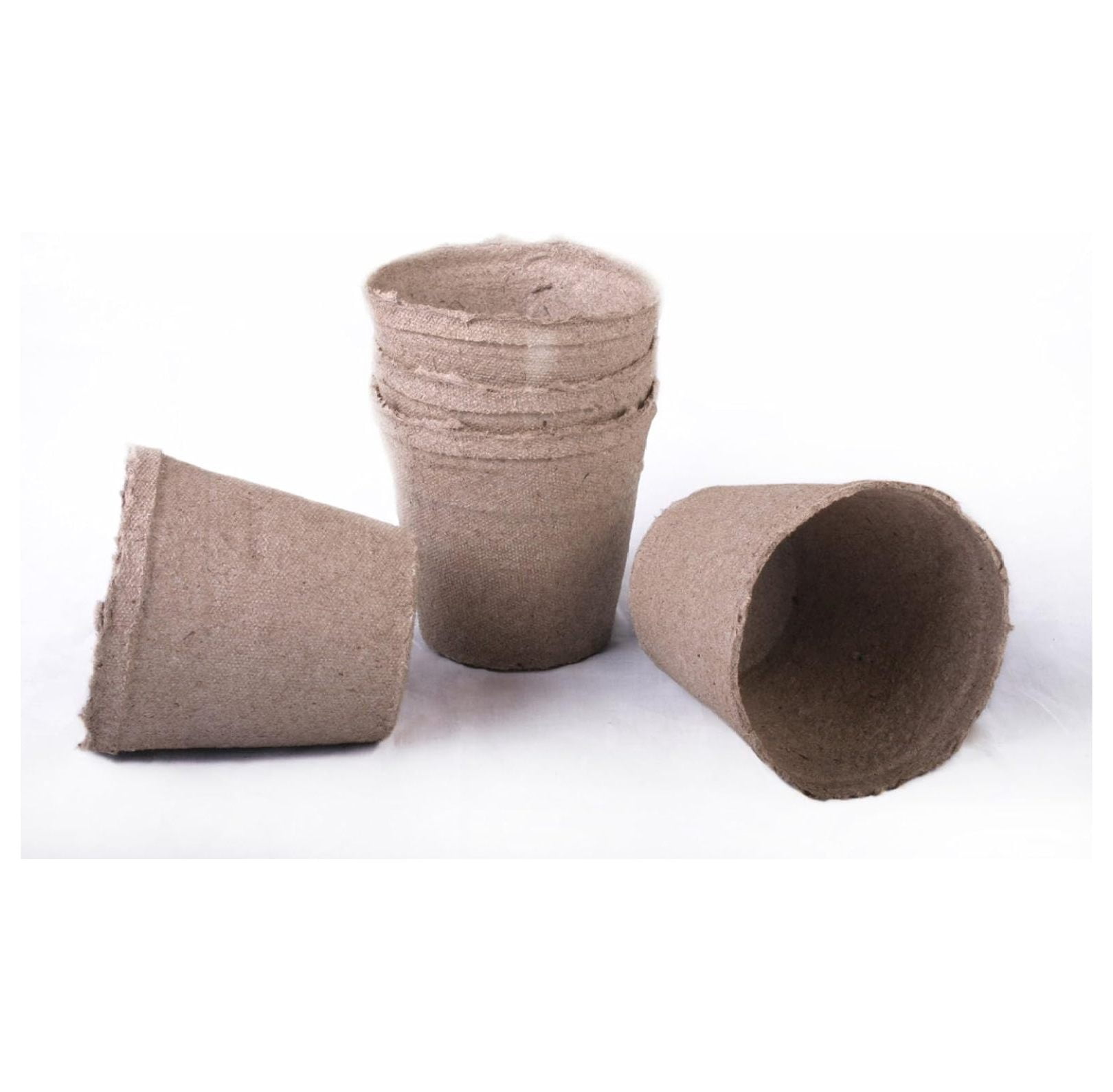 50 New Round Jiffy Peat Pots Size 4.5x4 ~ Pots are 4.5 Inch Round at ...