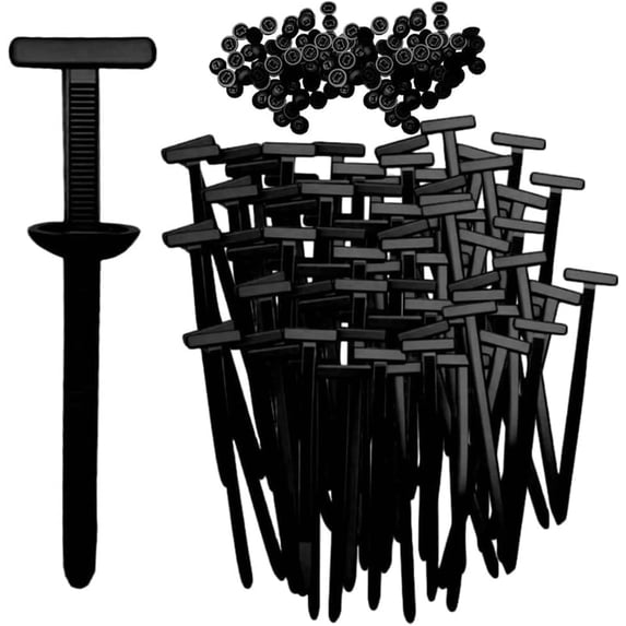 50 Nylon Universal Cable Ties Clips, New Multi-function Nylon Cable ...