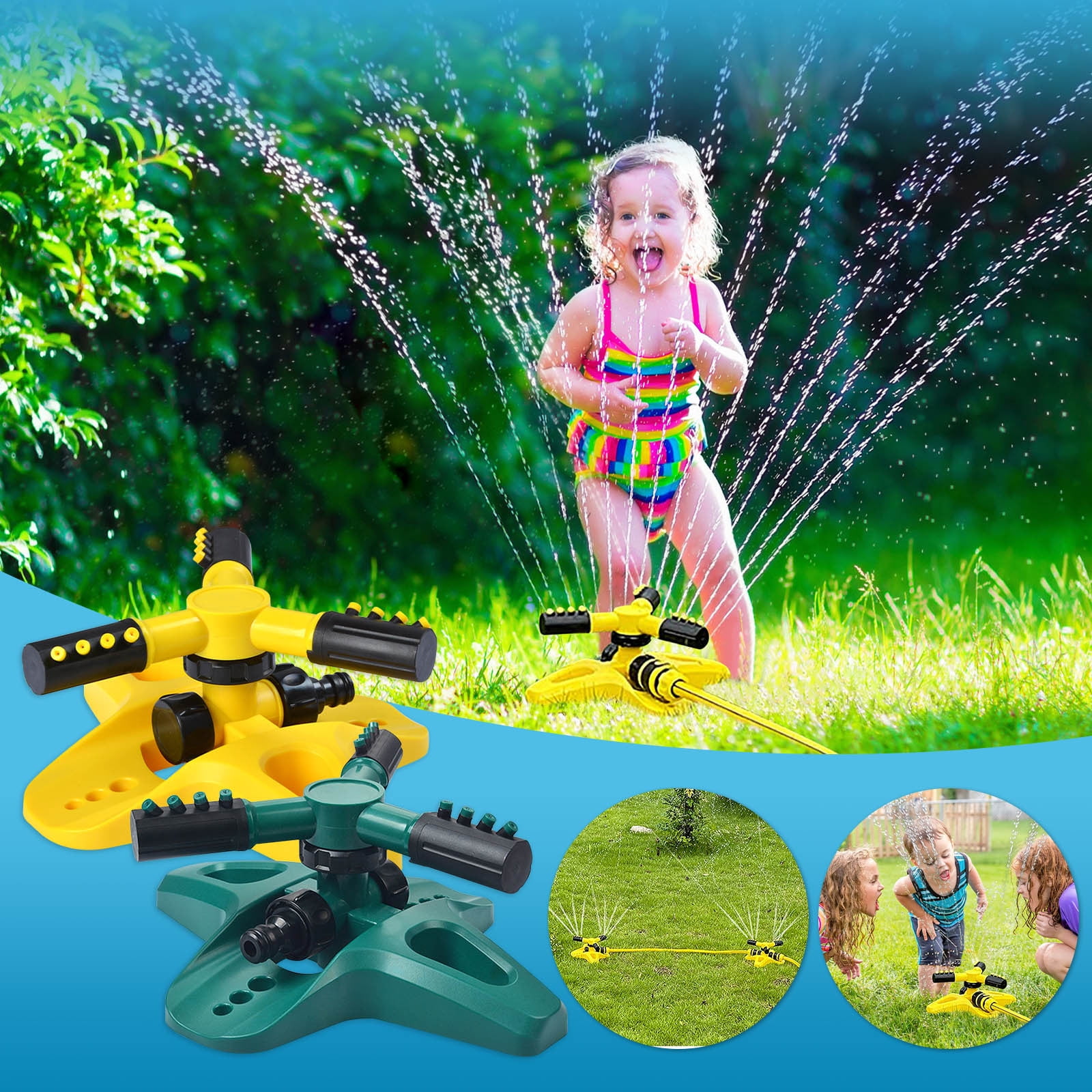Up to 50% OFF, 360° Rotating Garden Sprinkler, Garden Greening ...