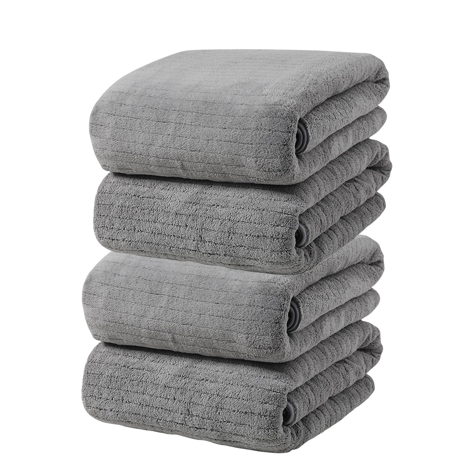 Up to 50% OFF, Absorbent Velvet Bath Towel Set, Soft Quick Dry Towels ...