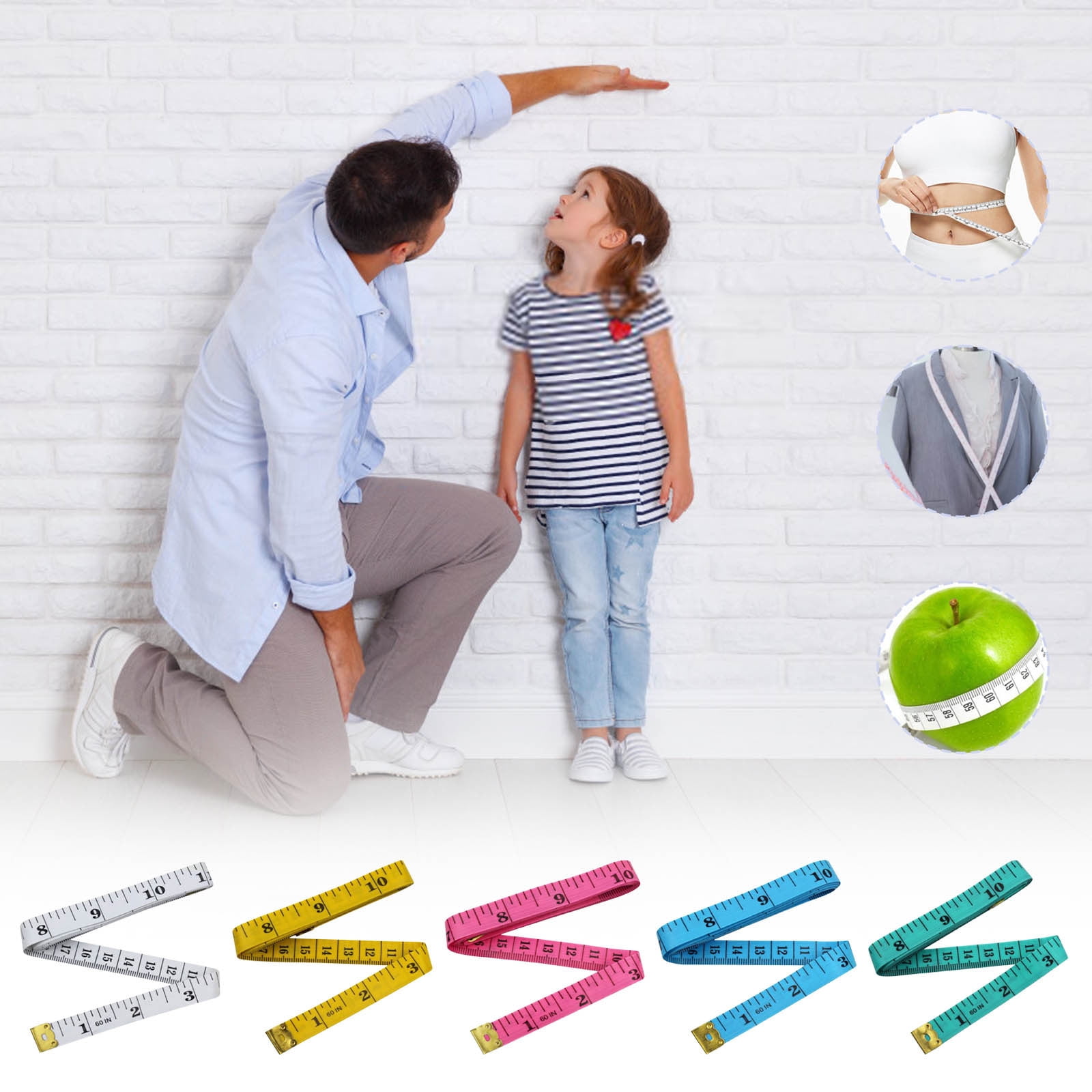 Up to 50% OFF,Body Measurement Tape,Fabric & Sewing Tool,Home Knitting ...