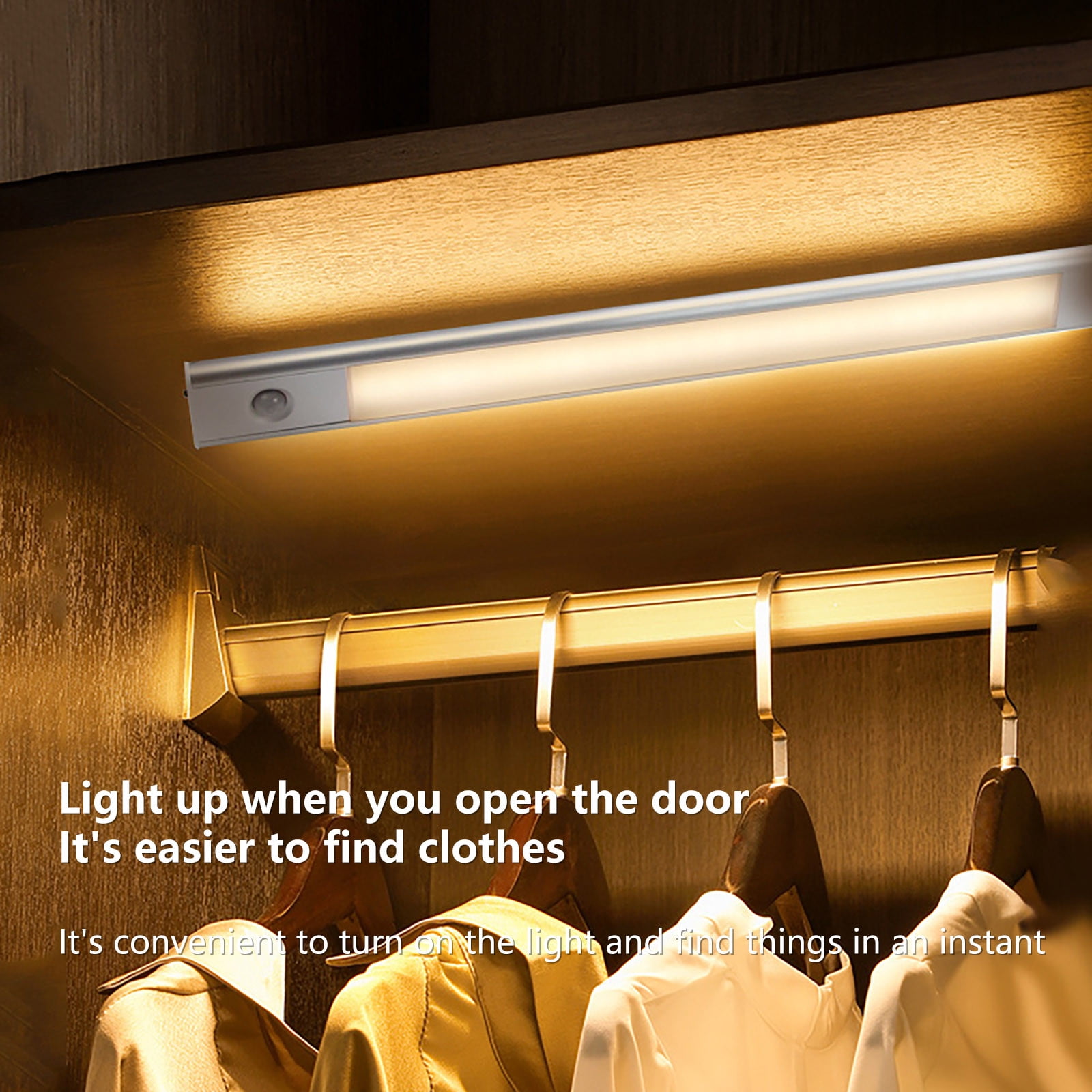 Up to 50% OFF, LED Strip Cabinet Sensor, USB Wiring, Hard Strip for ...