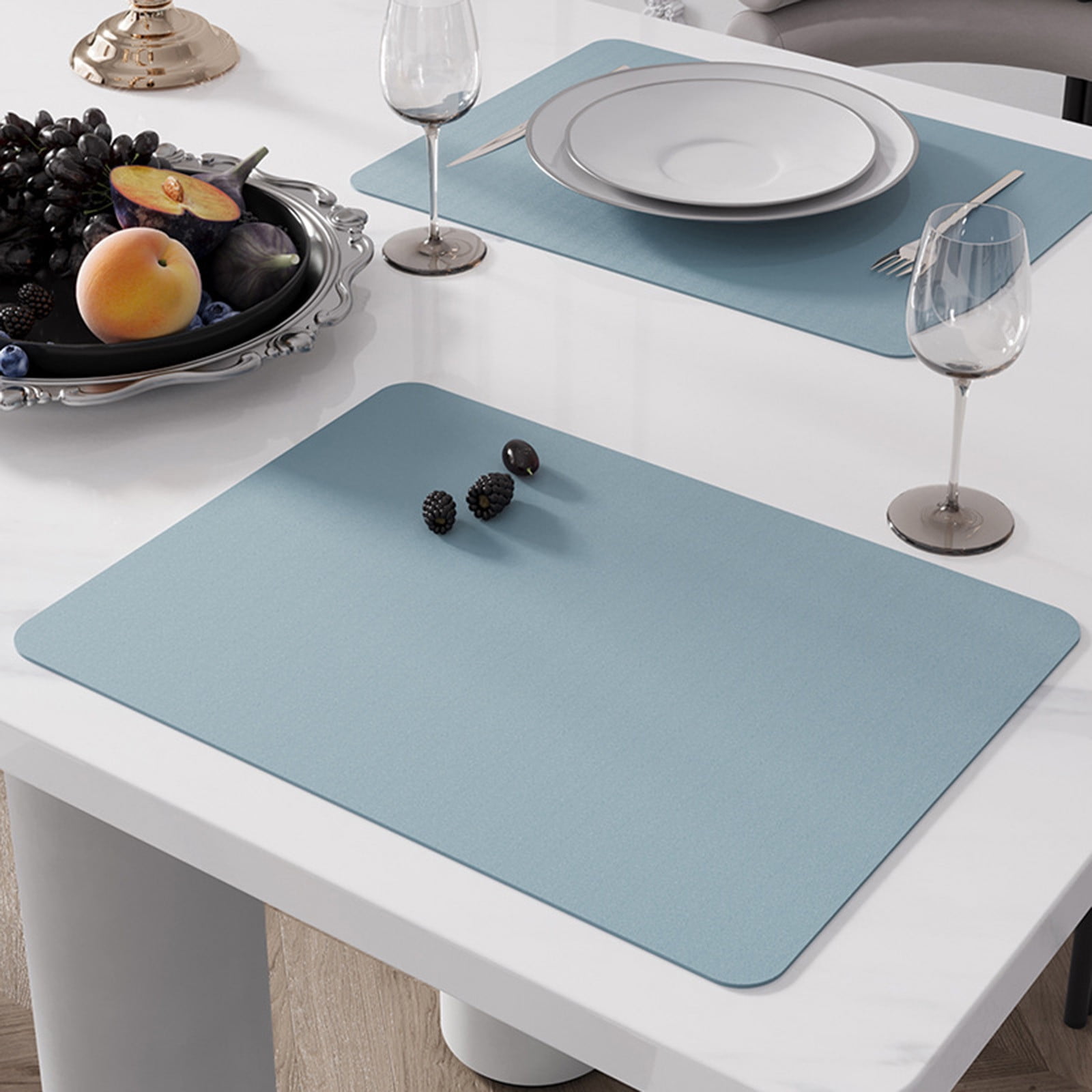 Up to 50% OFF, Topliu Leather Table Mat, Oil-proof Heat Insulation Mat ...