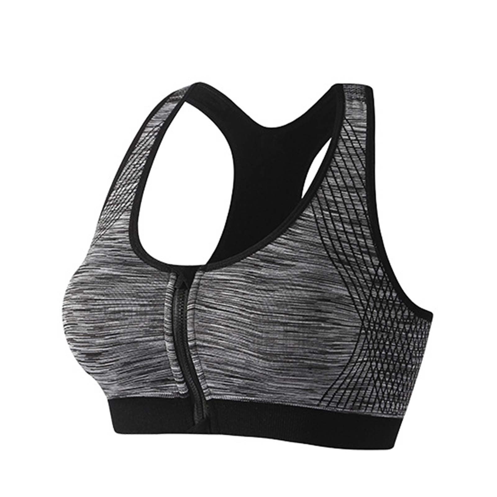 50% Off Clear! asdoklhq Bras for Women Plus Size Clearance Women's Zip ...