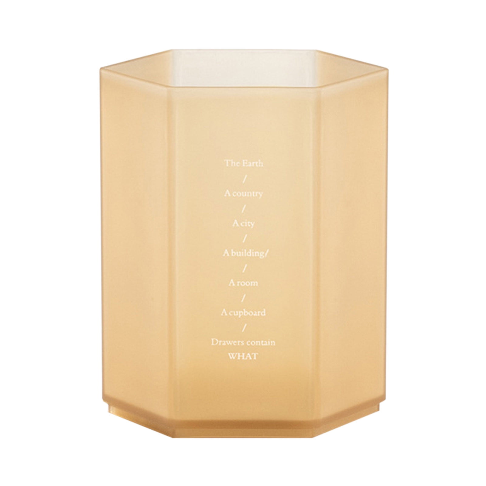 50% Off, Desktop Pen Storage, Cute Plastic Storage Station, Round ...