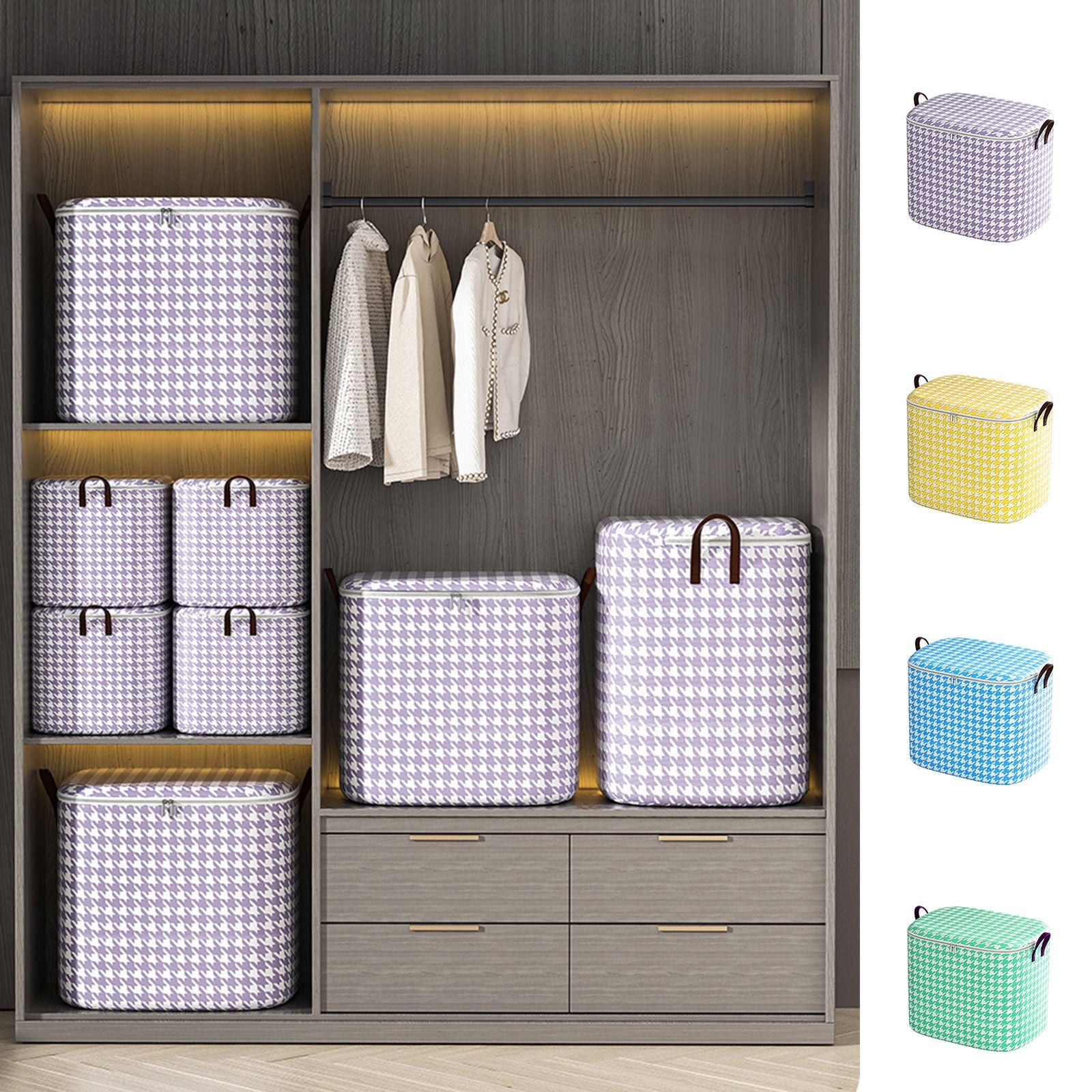 Up to 50% Off,Large Capacity Storage Bag,Non-woven Fabric,Stackable ...