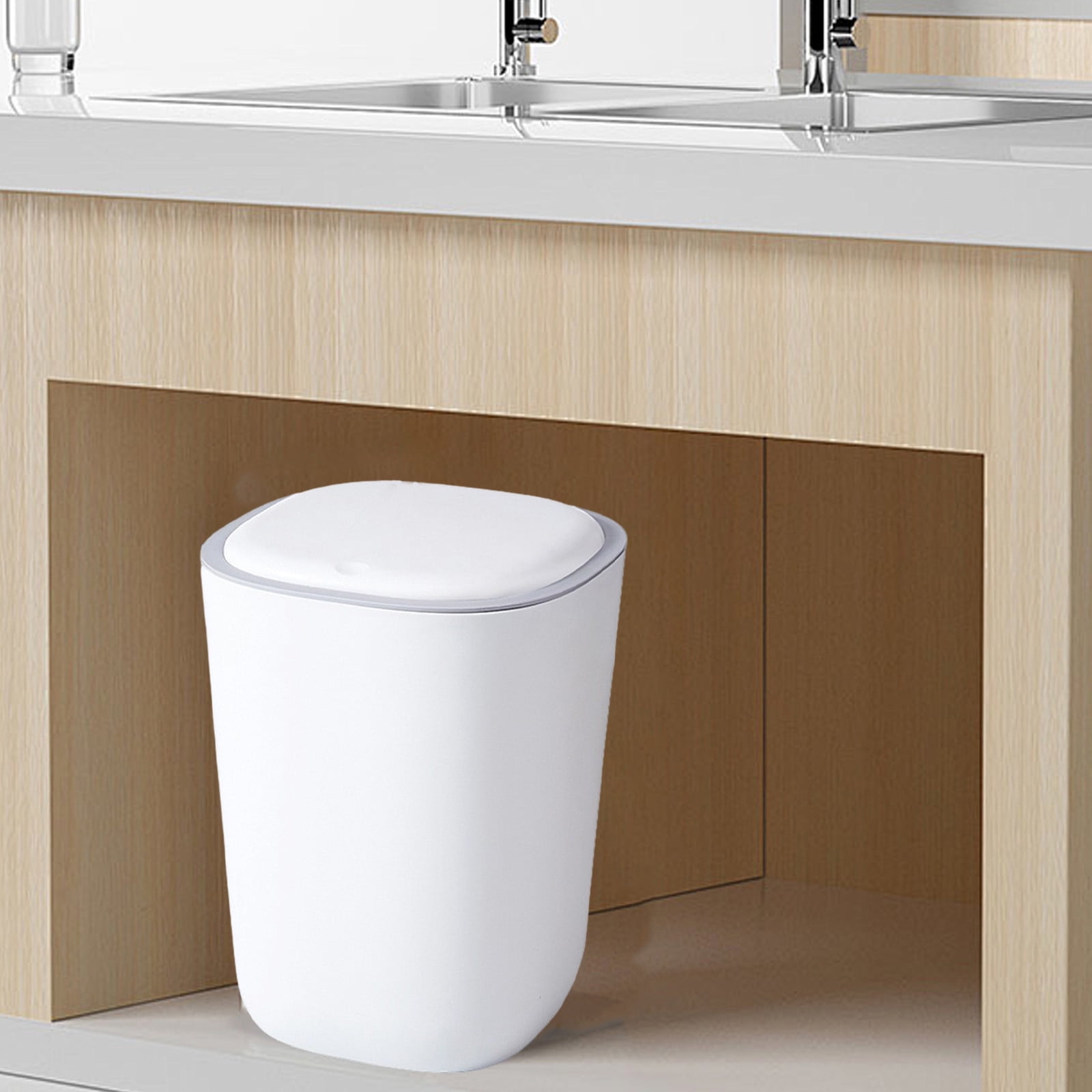 up to 50 Off, Small Space Trash Can, Quiet Lid Operation, Wall-mounted ...