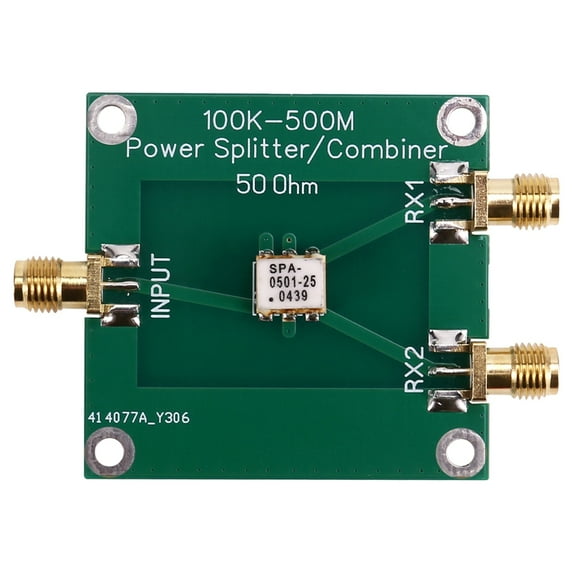 50 Ohm 100K-500MHz Power Divider Combiner/Splitter (Without Shell ...