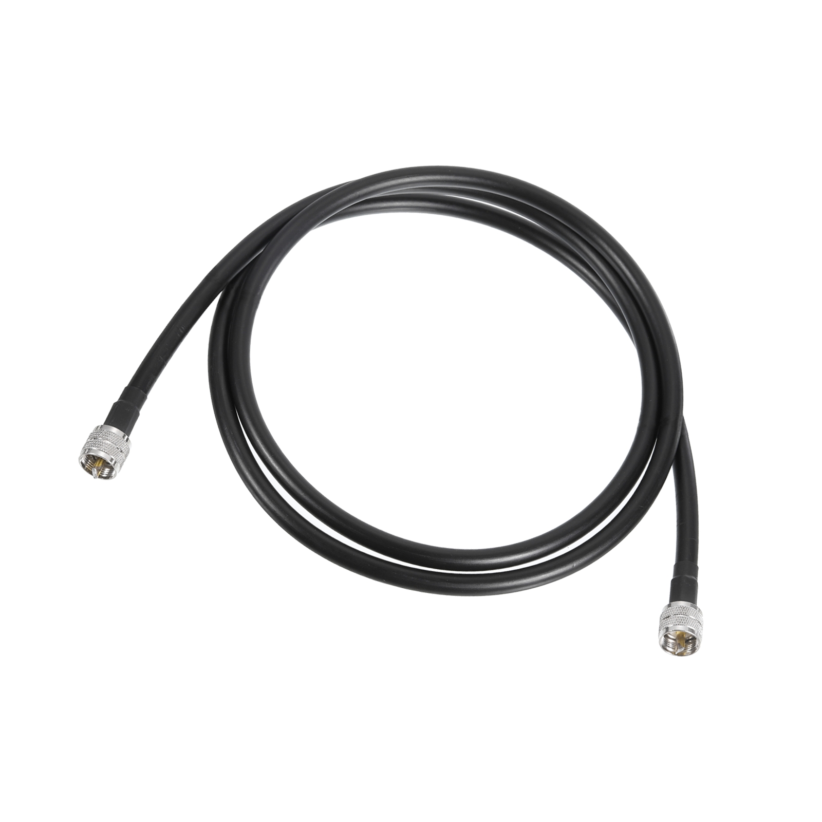 50 Ohm UHF Male to UHF Male Coaxial Cable RG8 1.8M/6ft 10mm Low Loss ...