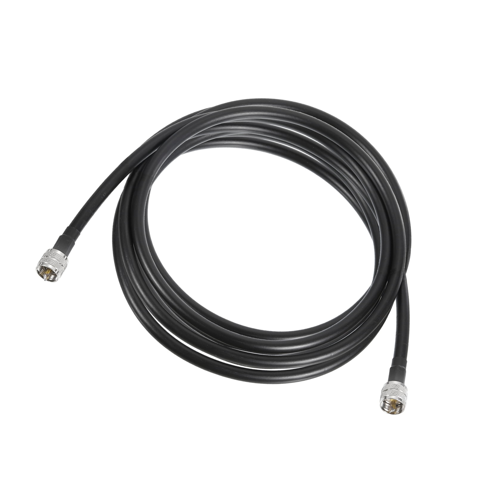 50 Ohm UHF Male to UHF Male Coaxial Cable RG8 3.6M/11.8ft 10mm Low Loss Radios, Antennas, SWR ...