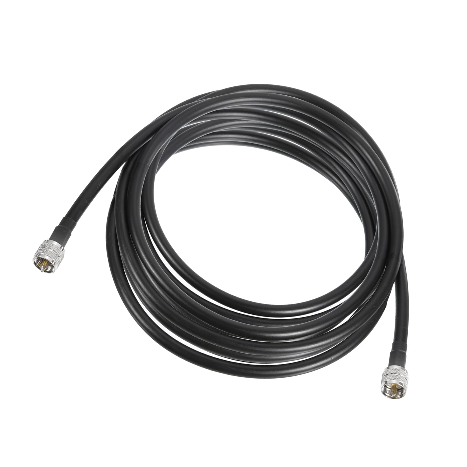50 Ohm UHF Male to UHF Male Coaxial Cable RG8 4.5M/14.8ft 10mm Low Loss Radios, Antennas, SWR ...