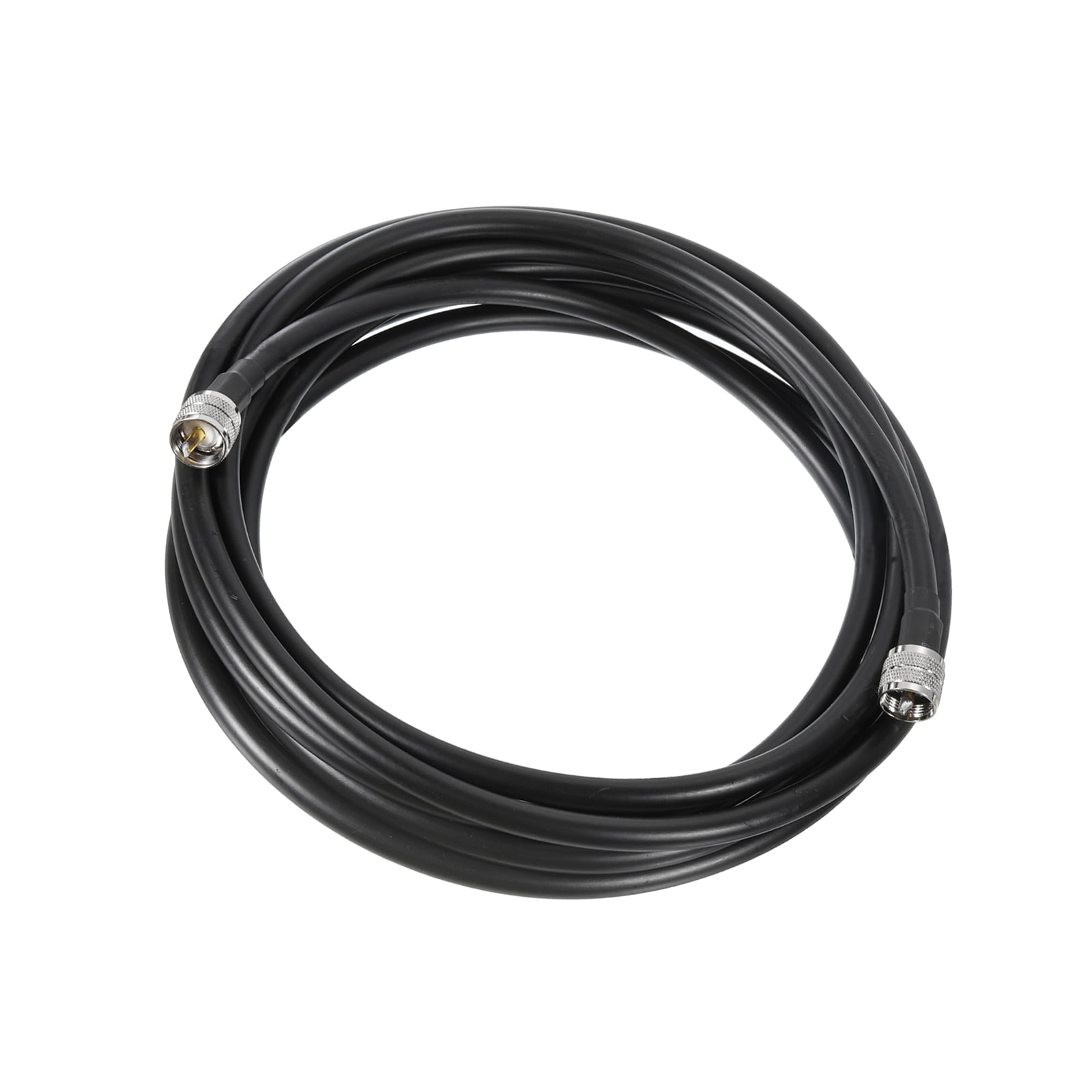 50 Ohm UHF Male to UHF Male Coaxial Cable RG8 5.4M/17.7ft 10mm Low Loss Radios, Antennas, SWR ...