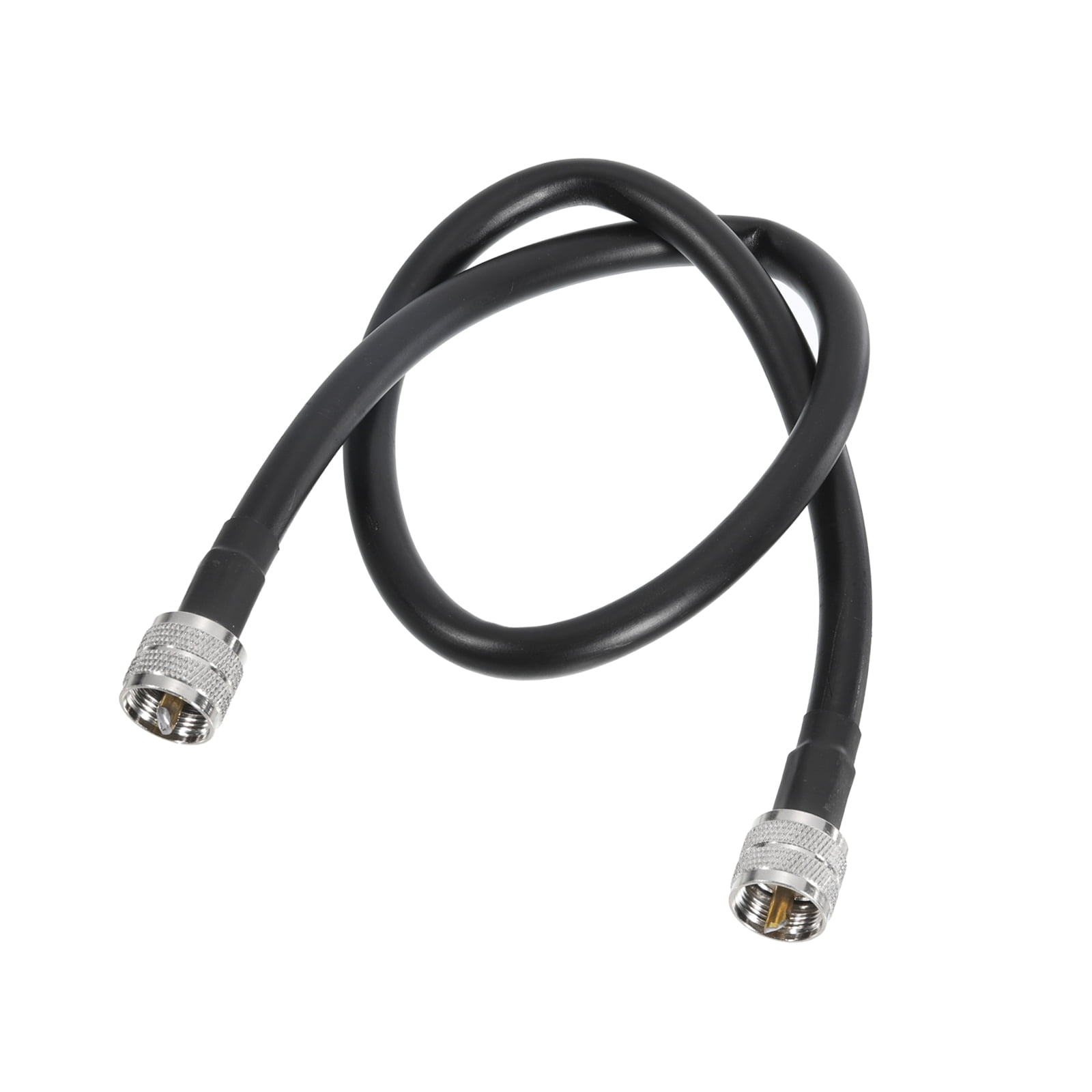 50 Ohm UHF Male to UHF Male Coaxial Cable RG8 60cm/2ft 10mm Low Loss ...