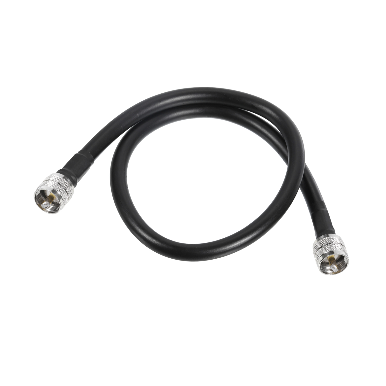 50 Ohm UHF Male to UHF Male Coaxial Cable RG8 90cm/3ft 10mm Low Loss Radios, Antennas, SWR Meter ...