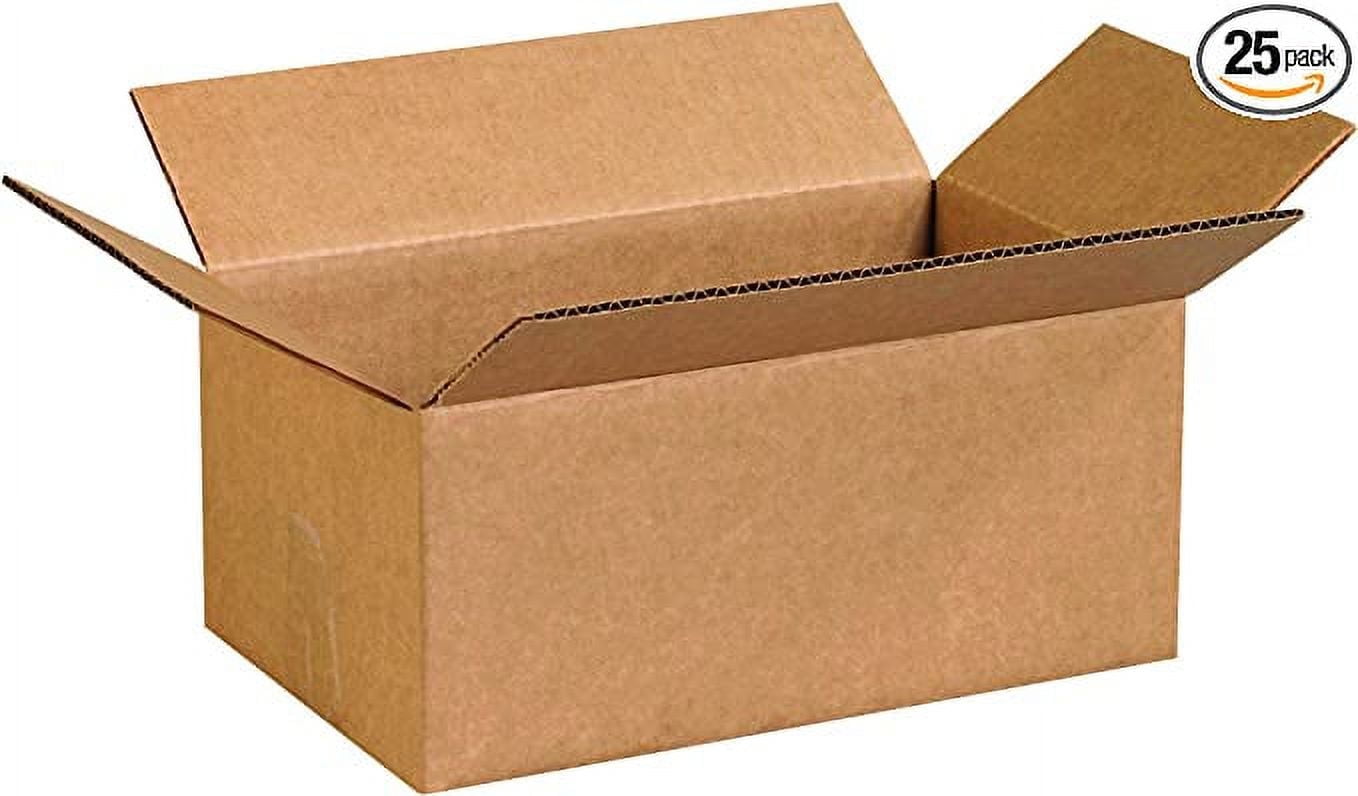 Prime Packaging 50 Pack Recycled Shipping Boxes for Moving Medium Sized ...