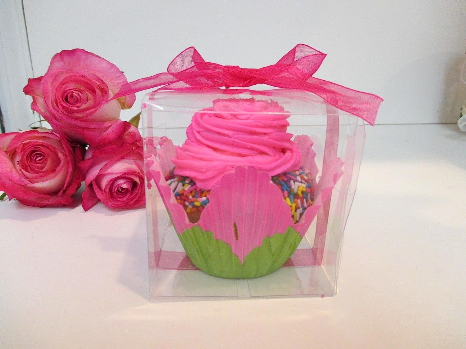 50 PCS 3x3x3 Clear Plastic Tuck Top PVC Boxes Party Favor Wedding ...