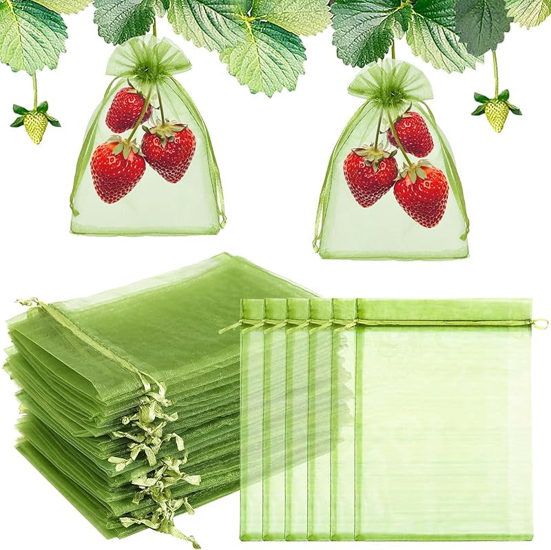 50 PCS 6X9 inches Fruit Protection Bags, Fruit Bags for Fruit Trees ...