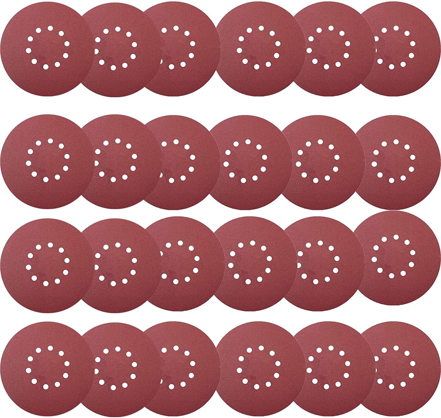 50 PCS 9-Inch 10-Hole Hook-and-Loop Sanding Discs for Drywall Sander ...