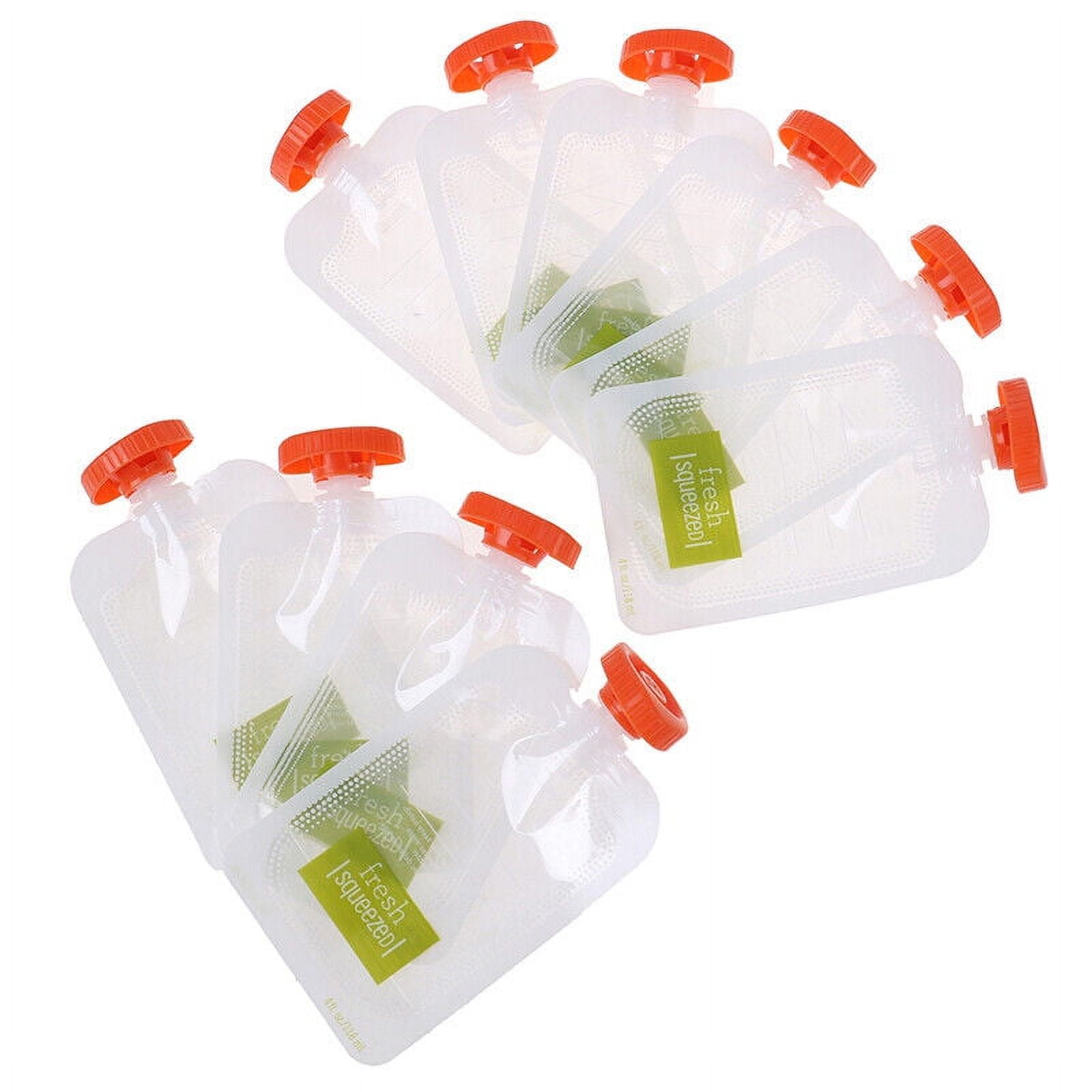 50 PCS Baby Food Squeeze Station Weaning Food Puree Pouches For ...
