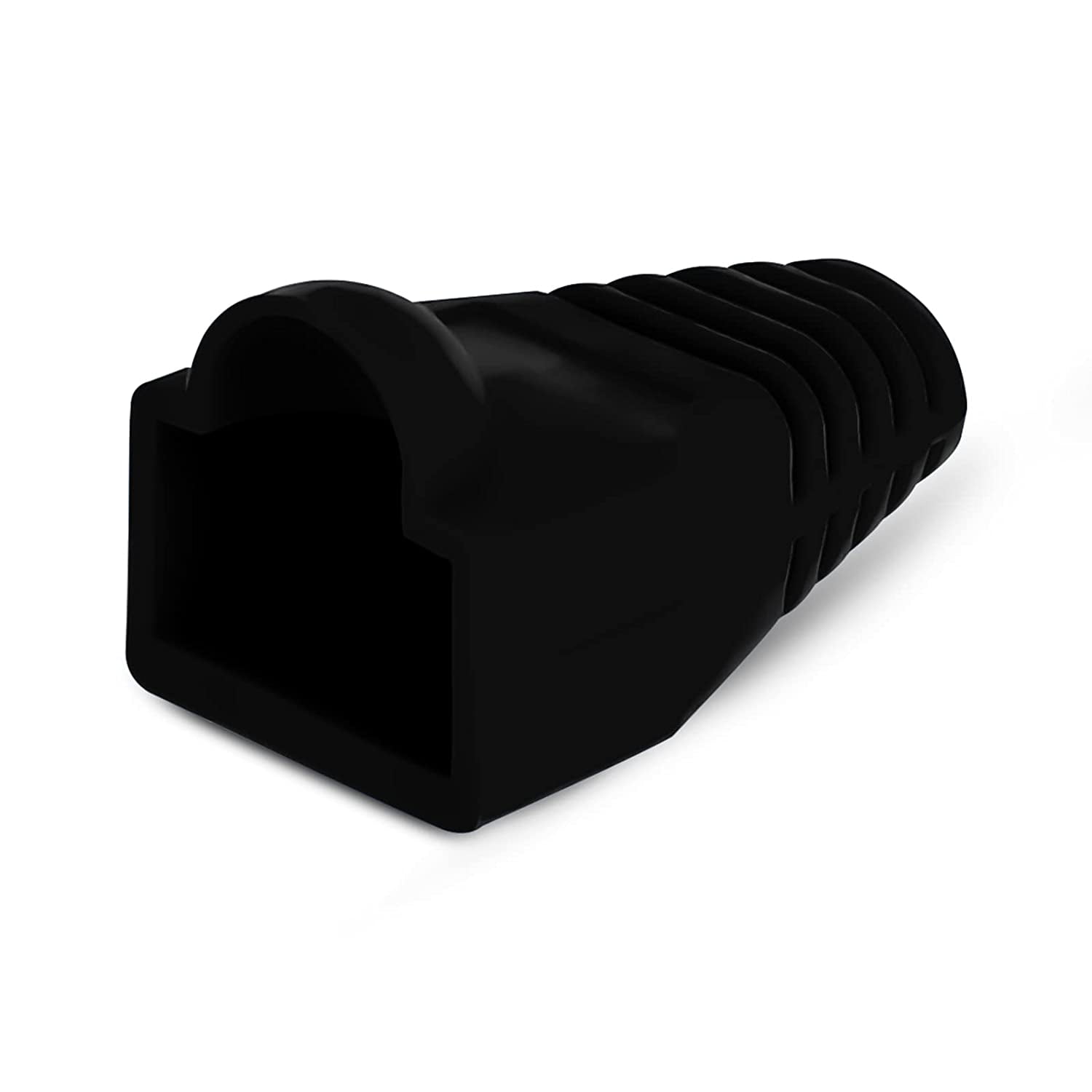 100 PCS Cat6 Connectors Boot RJ45 Plug Covers Modular Network Cable ...