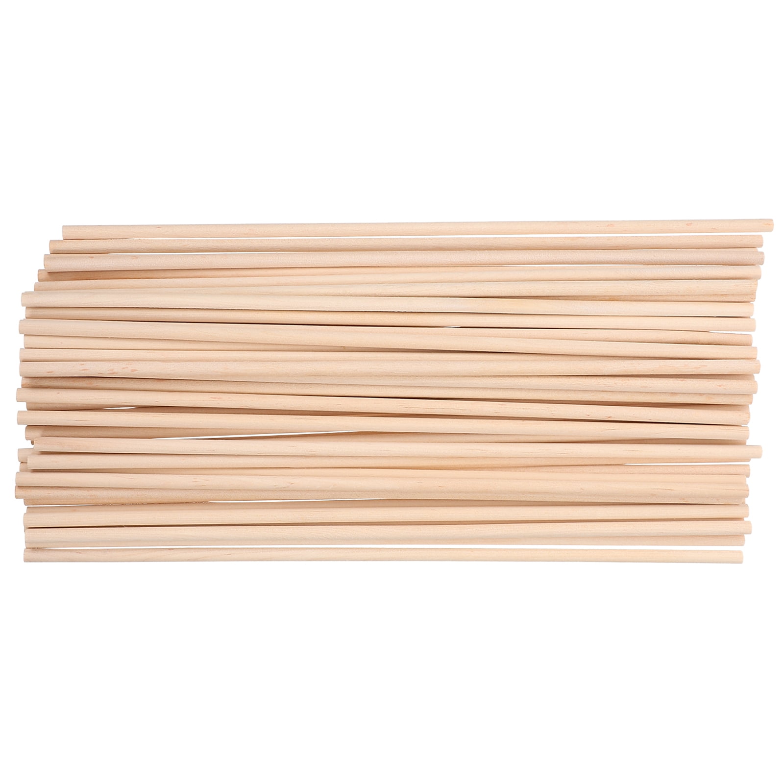 50 PCS Wooden Cake Dowels Cylindrical Sticks for Baking Support ...