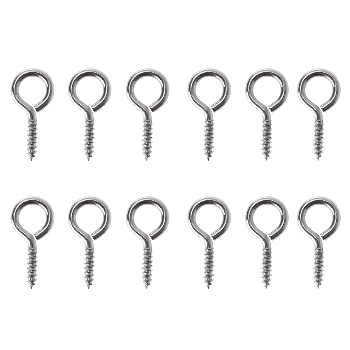 50 PCS Hooks Screw Eye Pins Screw Eye Pin DIY Jewelry Peg Bails Eye Pin ...