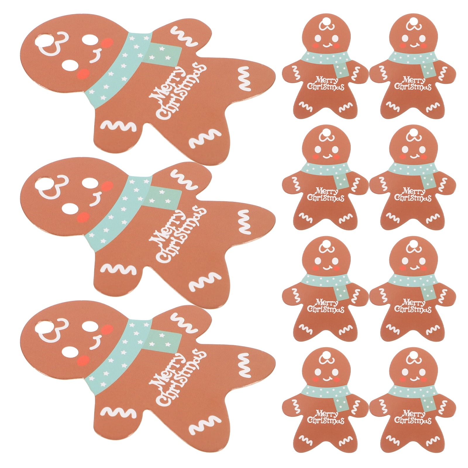 50 PCS Inflatable Christmas Decorations Xmas Tags Christmas Hanging ...