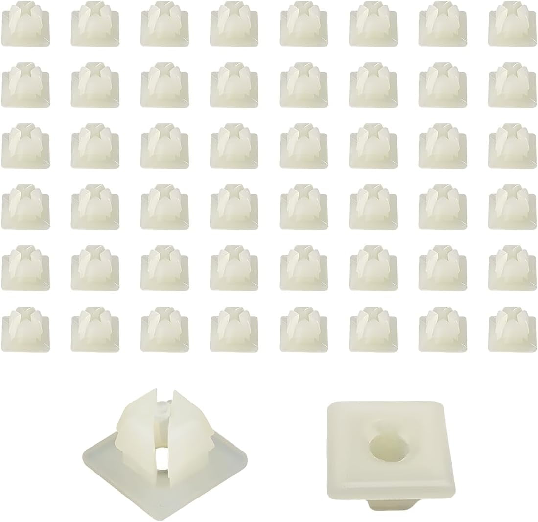 50 PCS Nylon Screw Insert, Sturdy Nylon Screw Retainer for Mounting ...