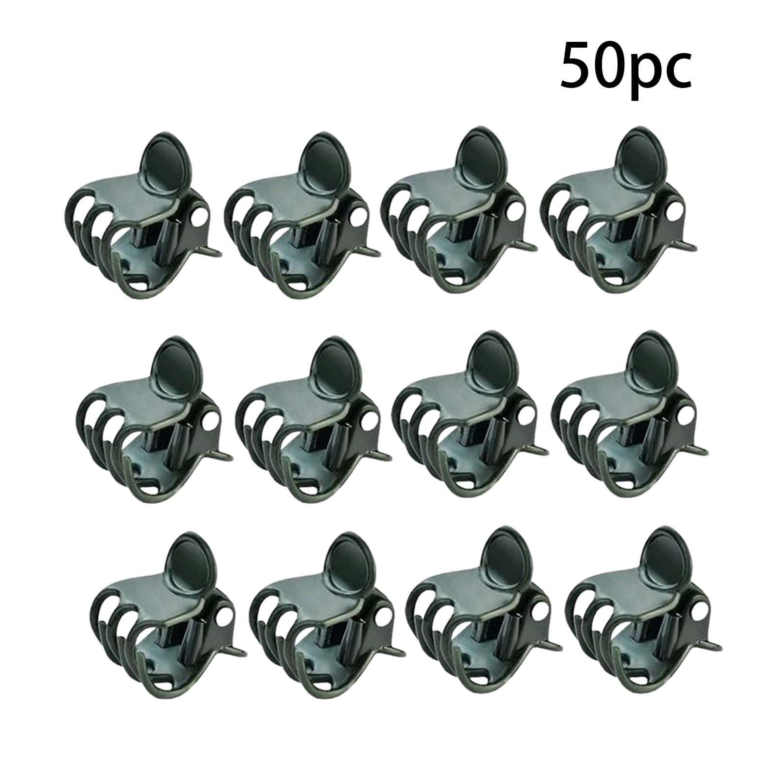 50 PCS Plastic Plant Clips, 2025 Upgrade Orchid Clips, Tomato Vine ...